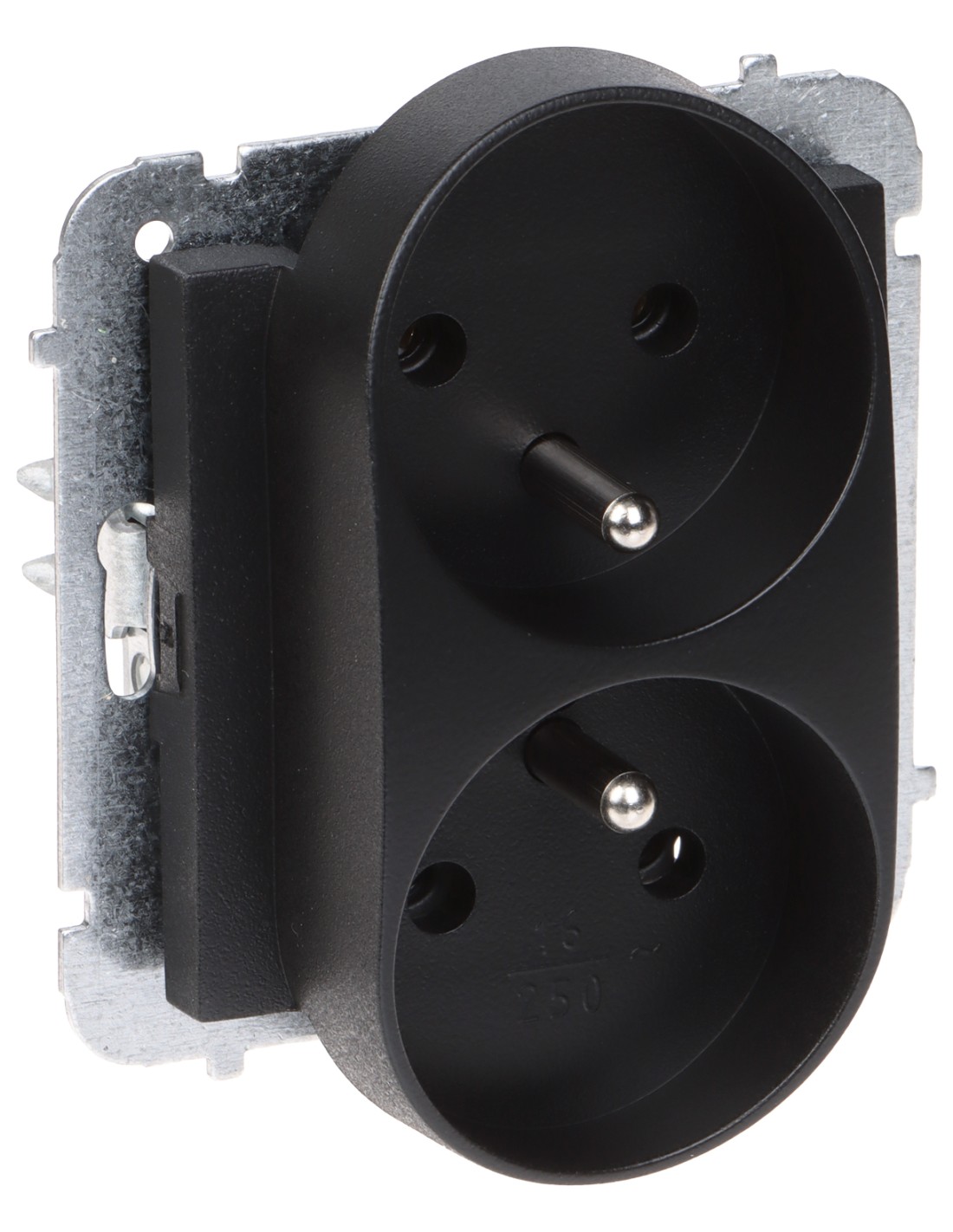 GNIAZDO PODWÓJNE SANTRA/4143-19/EPN 230 V 16 A Elektro-Plast - rbline.pl