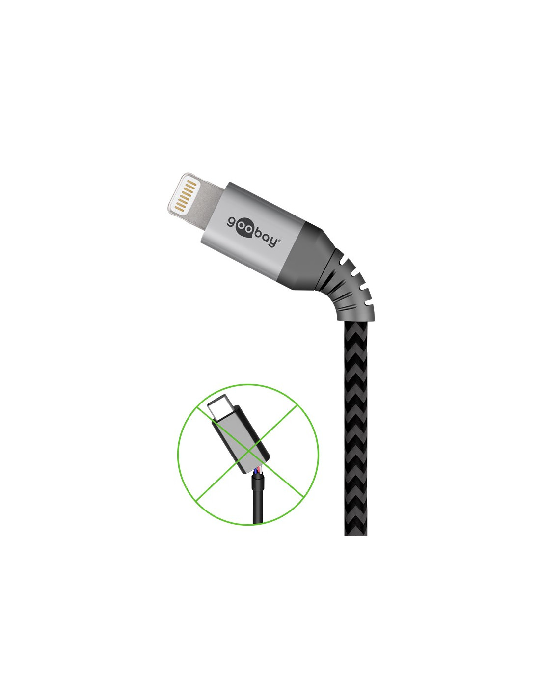 Całkowicie Metalowy Kabel Lightning Usb C™ Do ładowania I